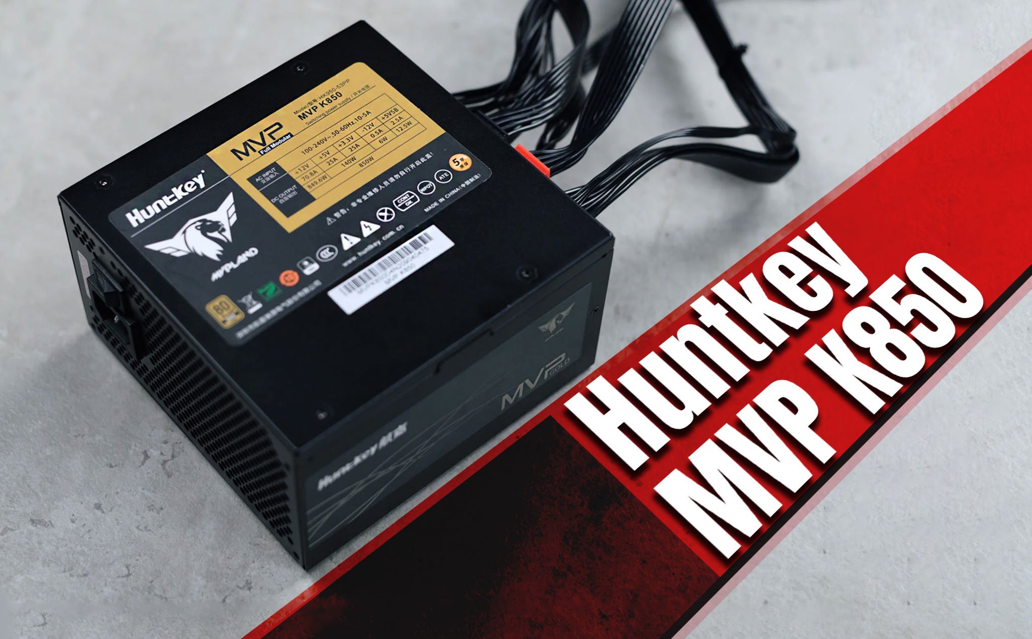 Trải nghiệm sản phẩm Huntkey MVP K850