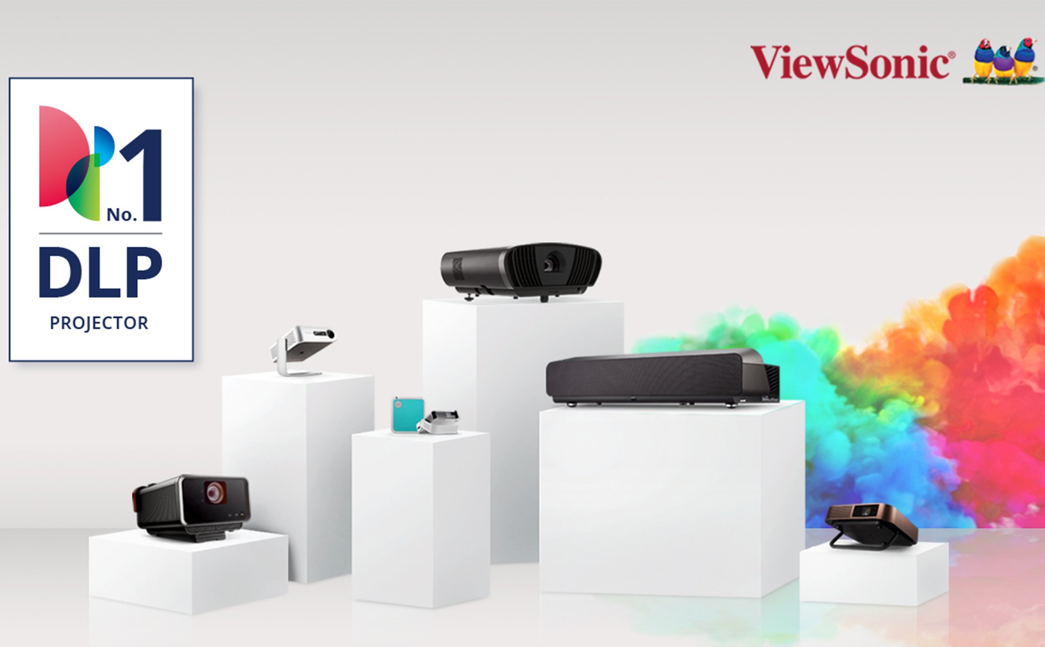 ViewSonic chiếm ngôi vị dẫn đầu thị trường máy chiếu DLP toàn cầu