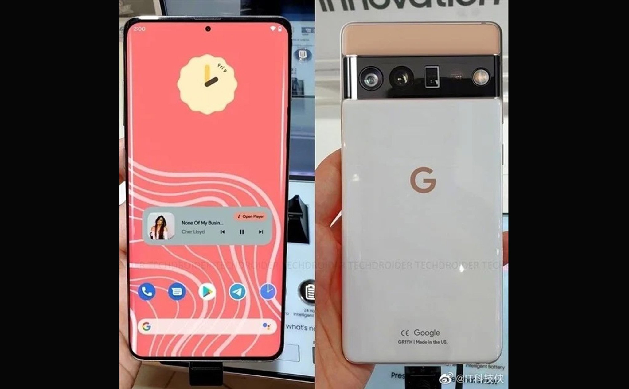 Pixel 6 Pro Unveiled: Curved Display, Unique Dual-Tone Design?
