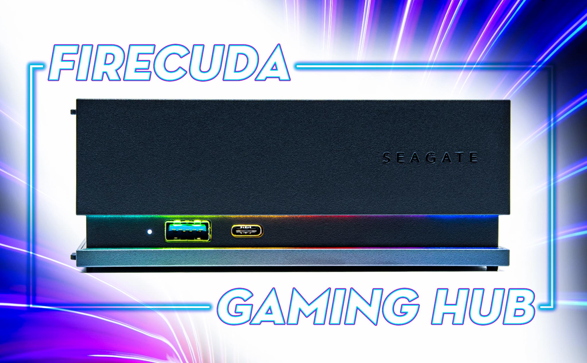 Trải nghiệm ổ cứng di động Seagate FireCuda Gaming Hub 16 TB