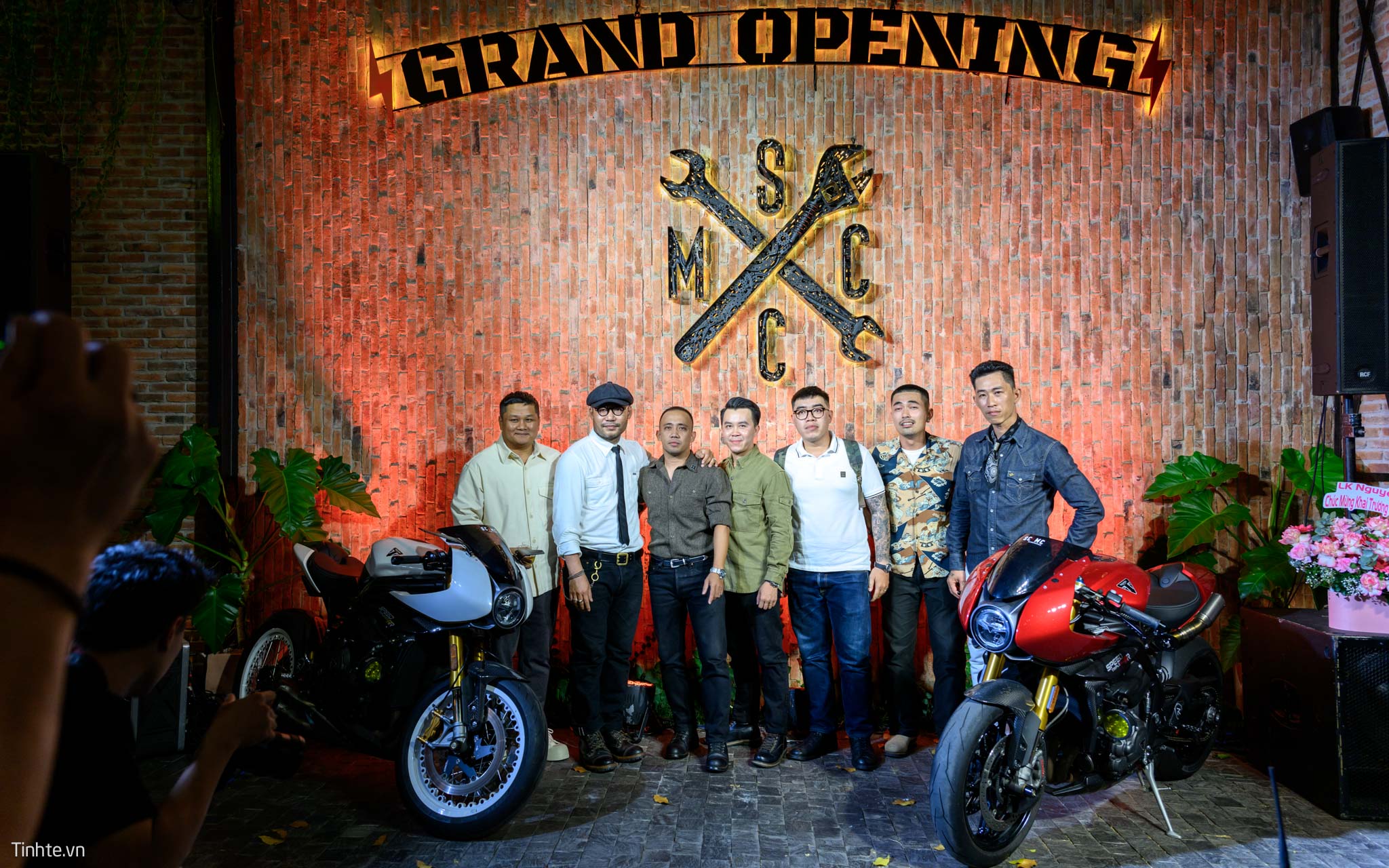 Lễ khai trương của SCMC Clubhouse đã diễn ra, chào đón tất cả các tín đồ đam mê xe máy.