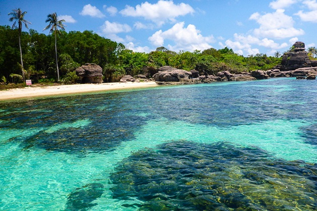 Explore a miniature ocean with Gầm Ghì Island