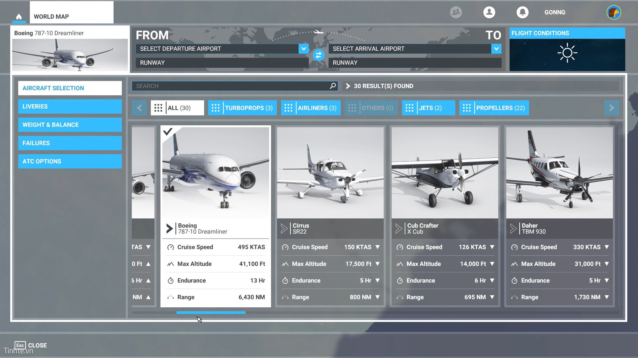Thử nghiệm 'thả máy' Boeing 787-10 Dreamliner trong Microsoft Flight ...