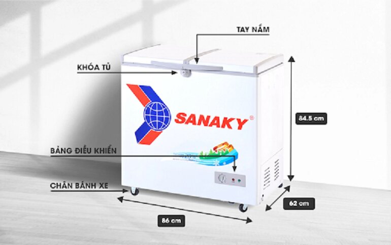 Explore the top 3 affordable Sanaky freezers under 10 million dong that ...