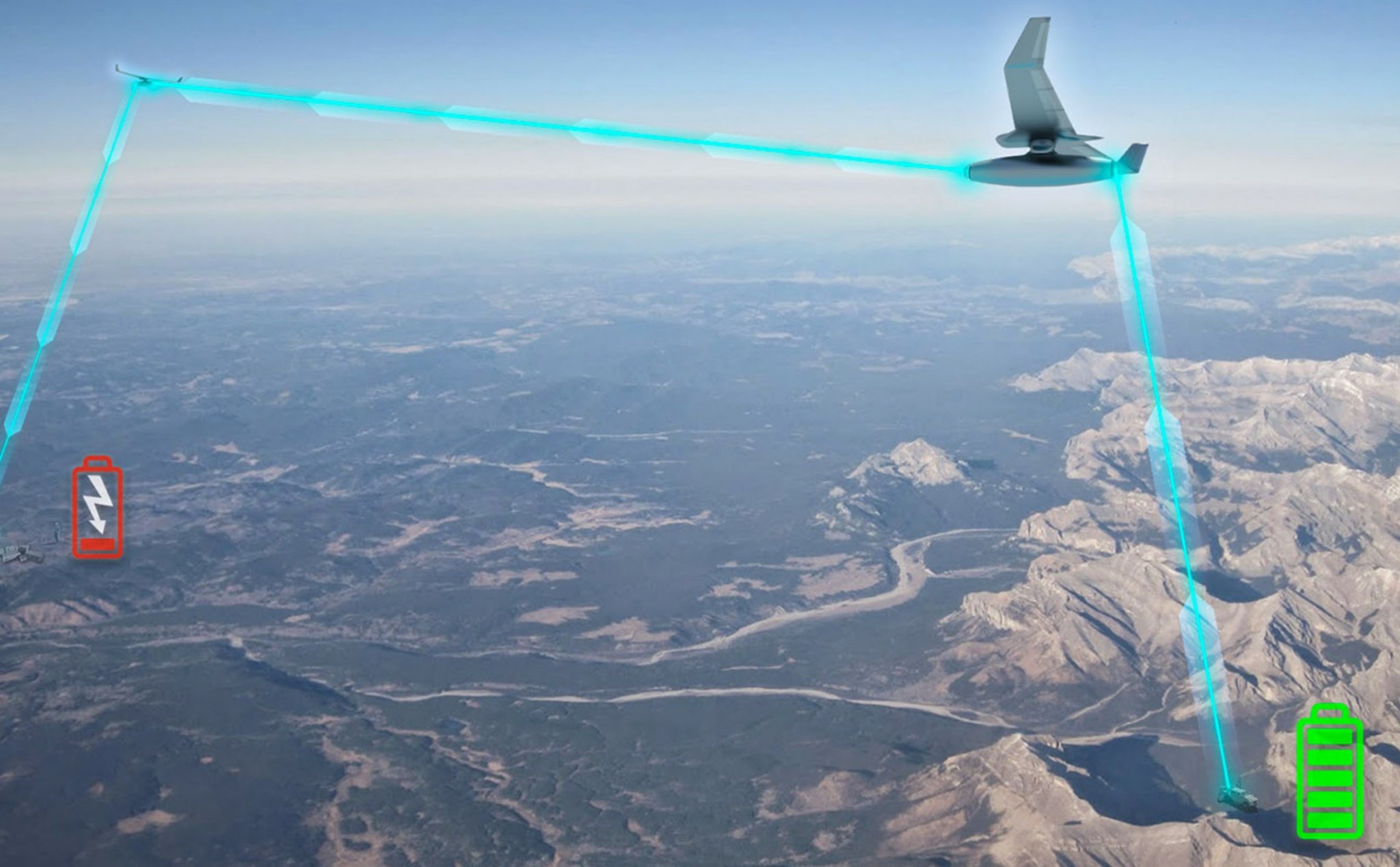 Công nghệ laser: Drone và ước mơ bay liên tục