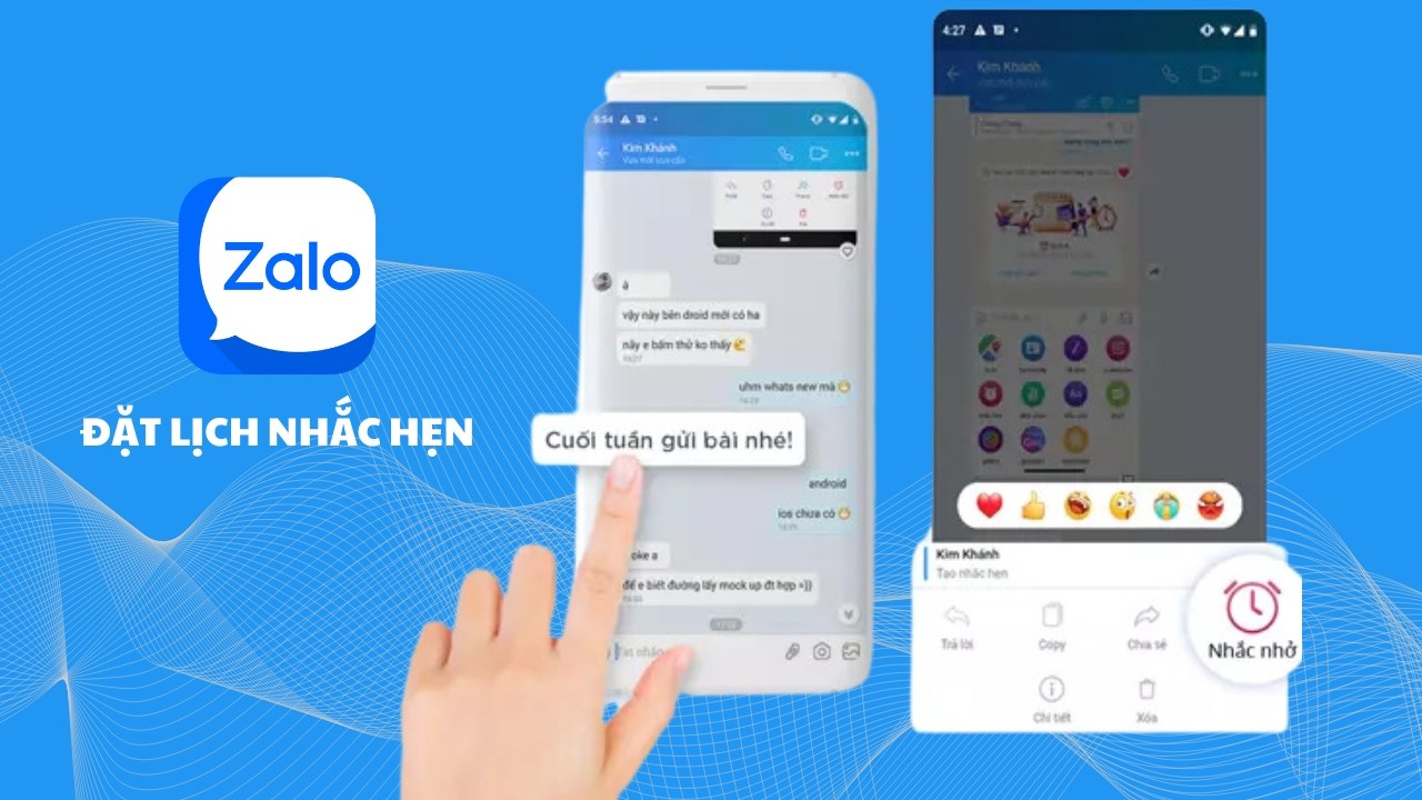 Convenient Use of Appointment Reminders on Zalo, Connecting with Friends