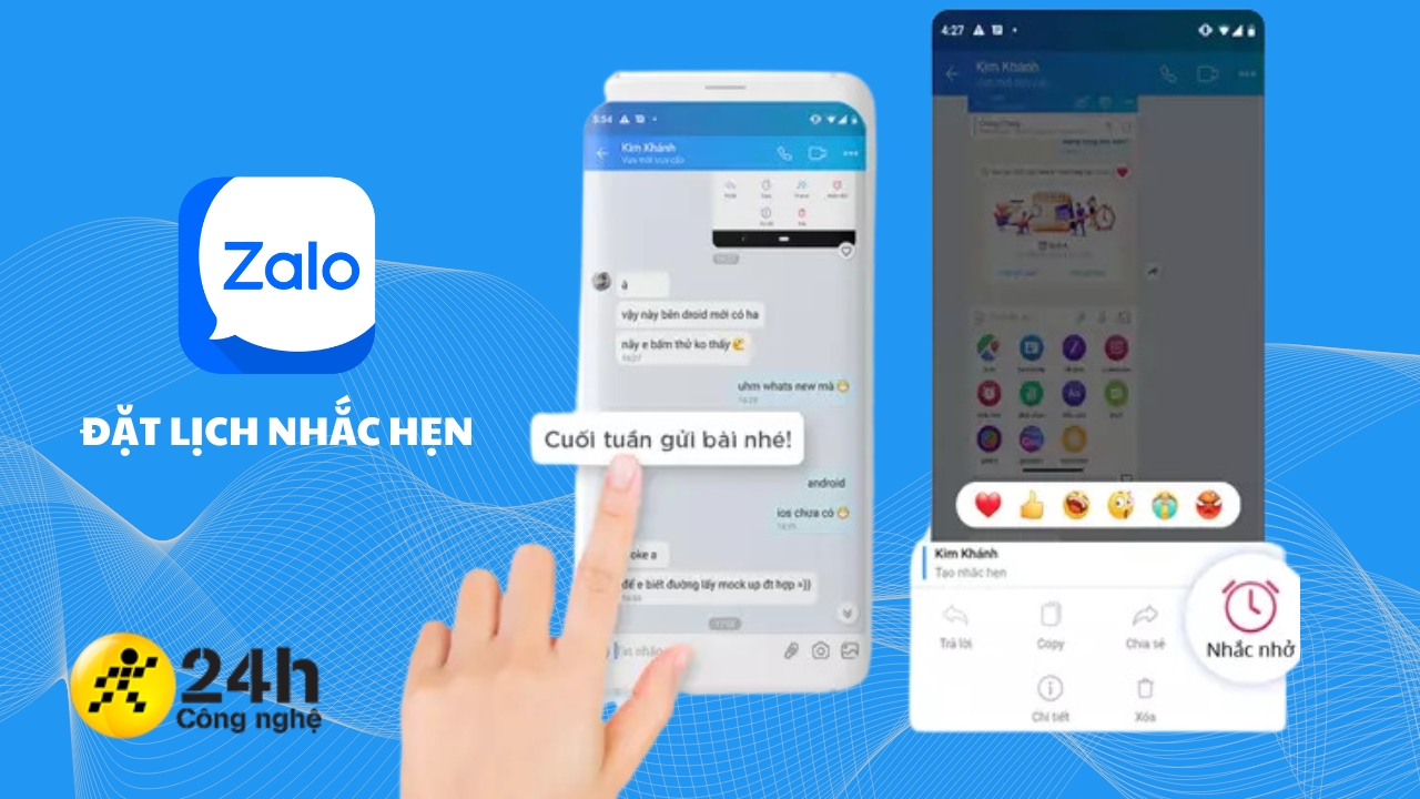 Convenient Use of Appointment Reminders on Zalo, Connecting with Friends