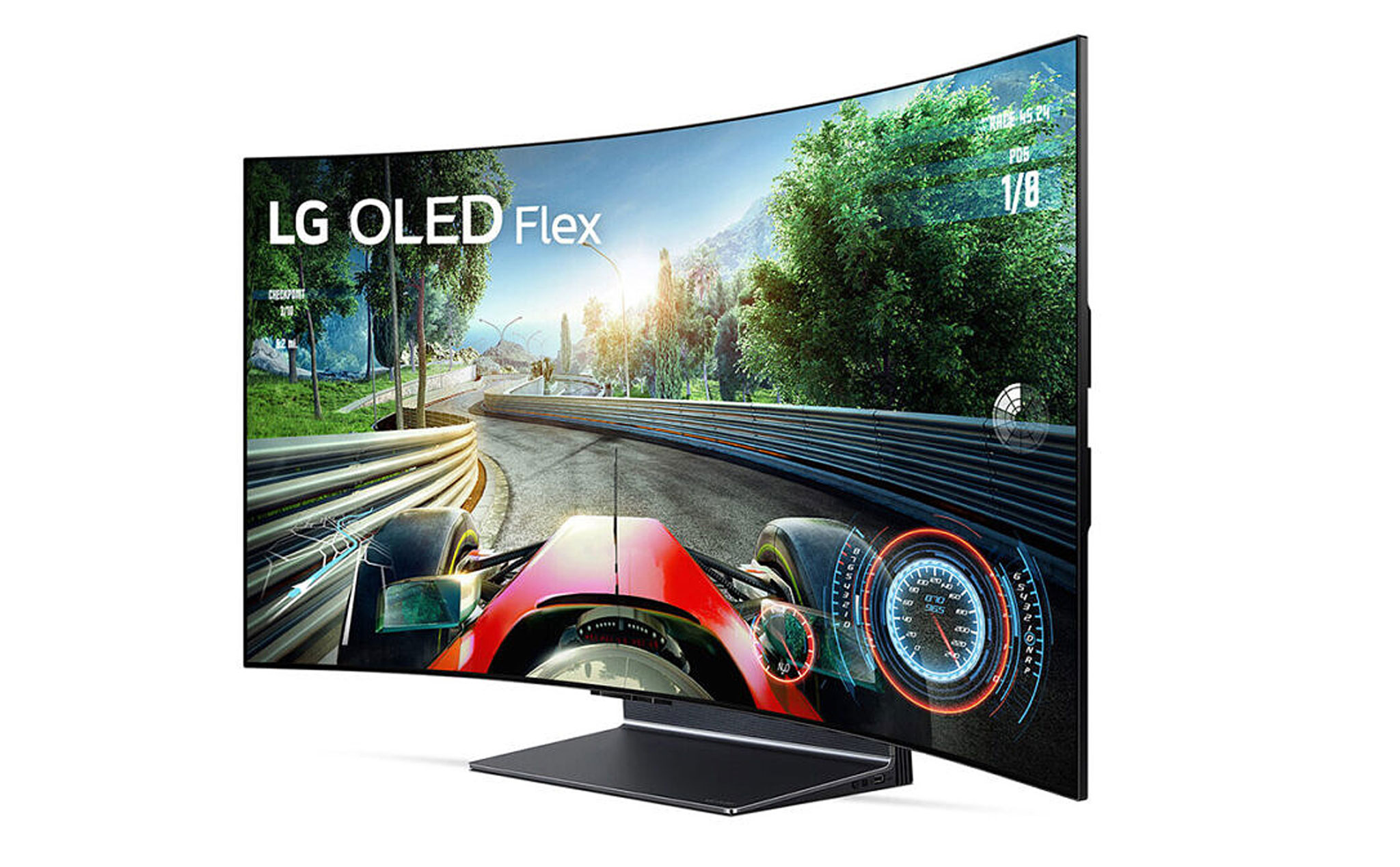 LG OLED Flex LX3: TV with Flexible Curved Display