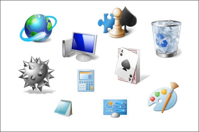 Reflecting on the evolution of Windows icon design from 1 to 11