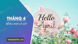 What is April in English? Effective Memorization Techniques