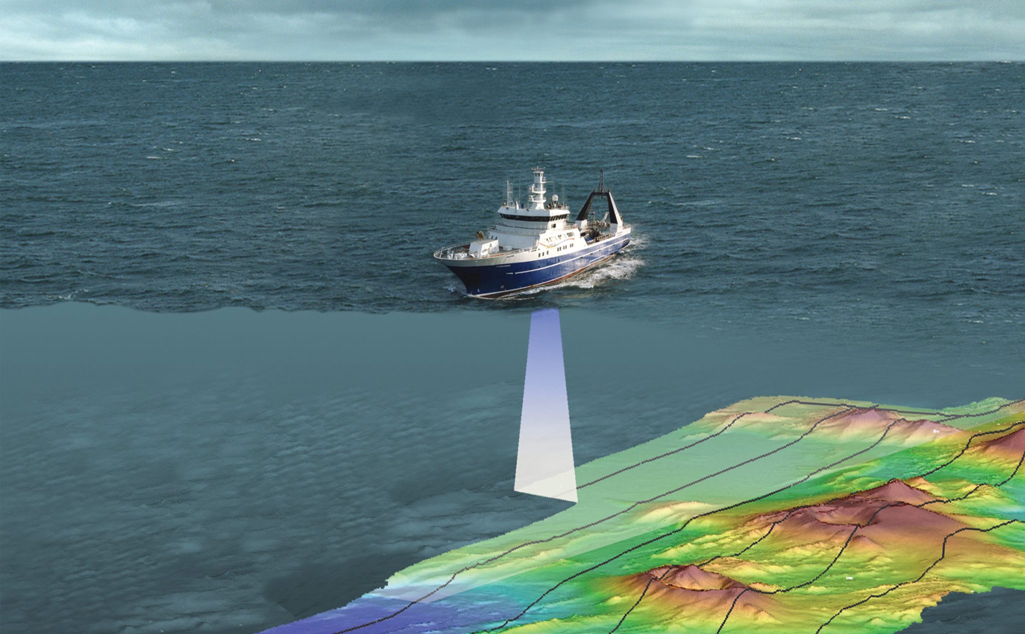 Over 76% of Earth's ocean surface remains unmapped, a vast expanse ...