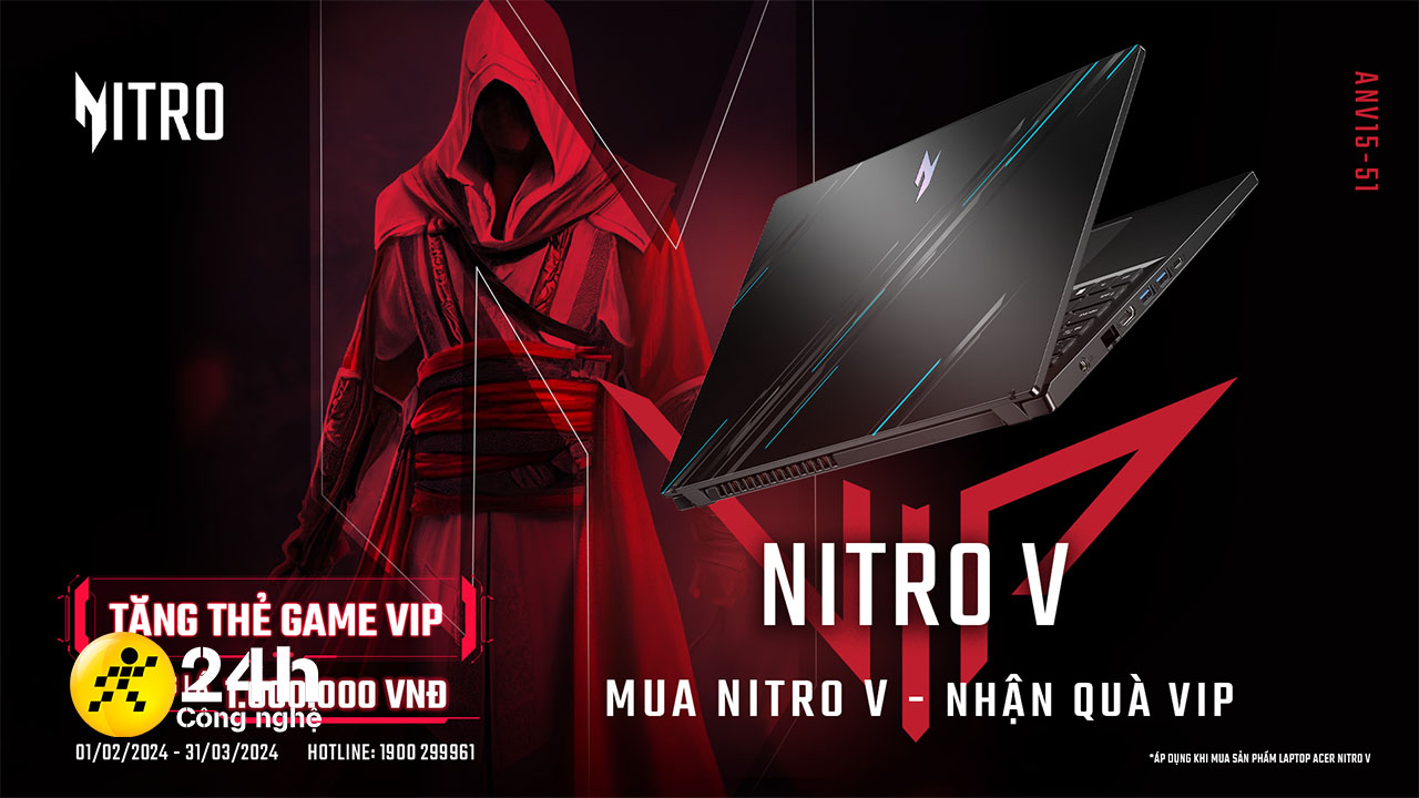 Get your hands on the Acer Nitro V now and receive up to $1000 worth of ...