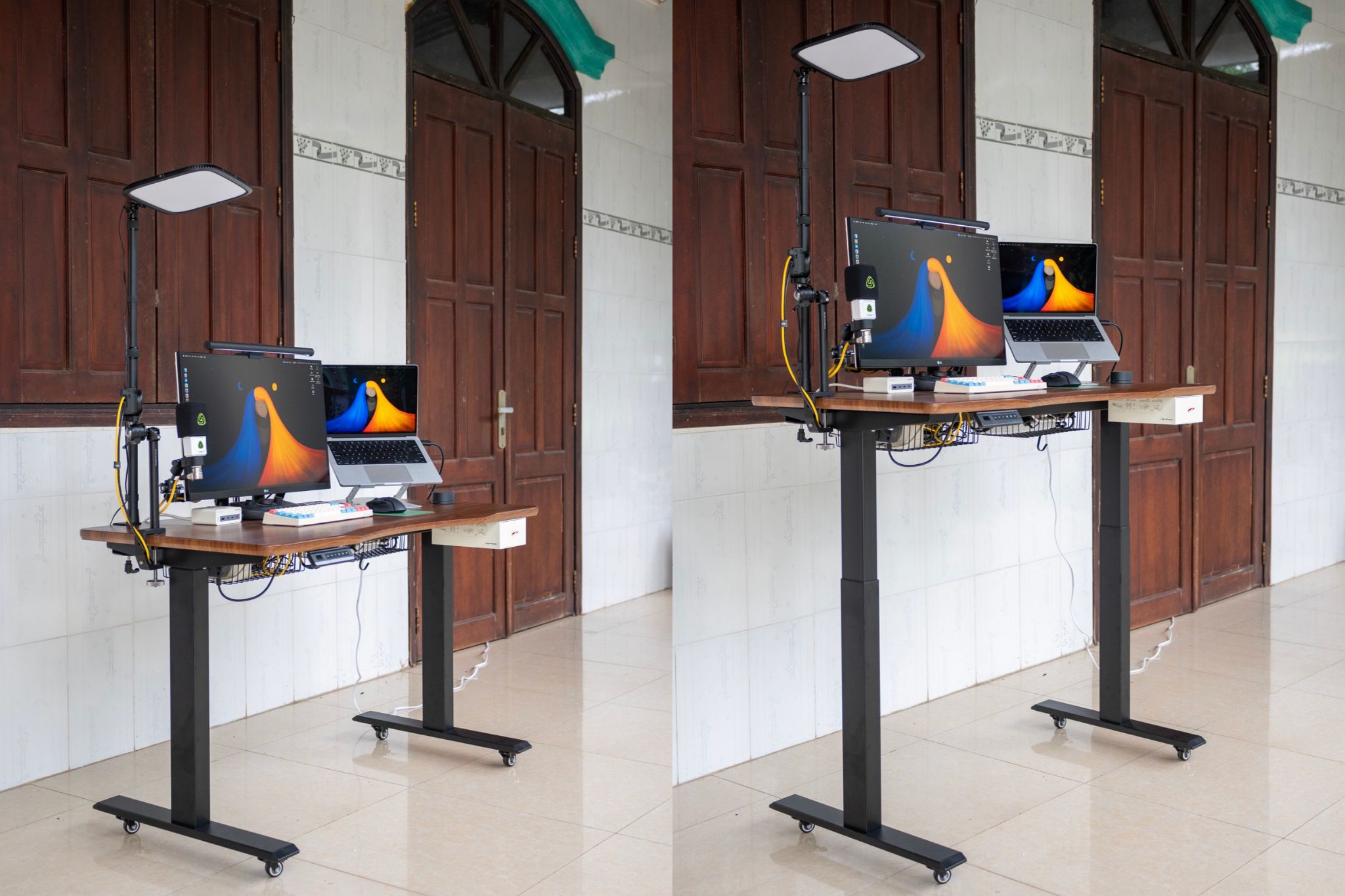 Revamping my workspace with a portable lifting desk