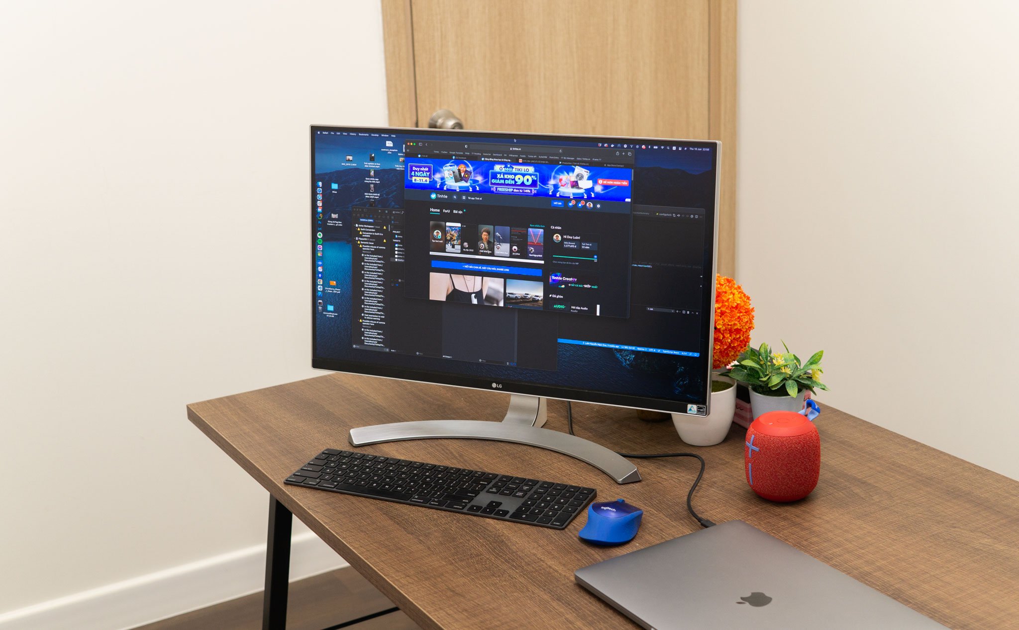 Chia sẻ kinh nghiệm sử dụng màn hình LG 4K 27' (LG 27UD88)