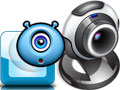 Install WebCamMax, add effects to your webcam