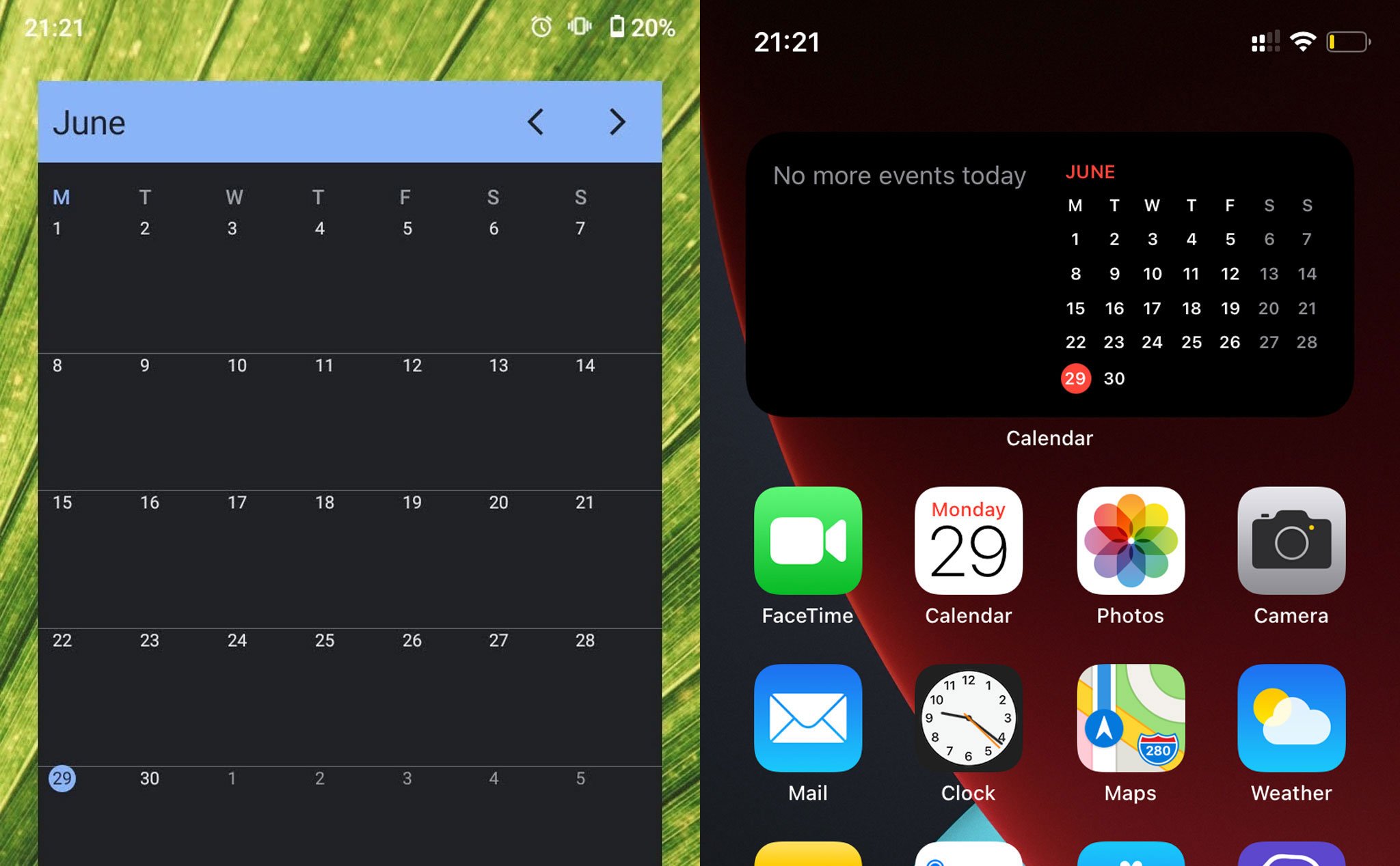 Widget trên iOS không trễ truy cập, mà do widget của Android xuất hiện ...