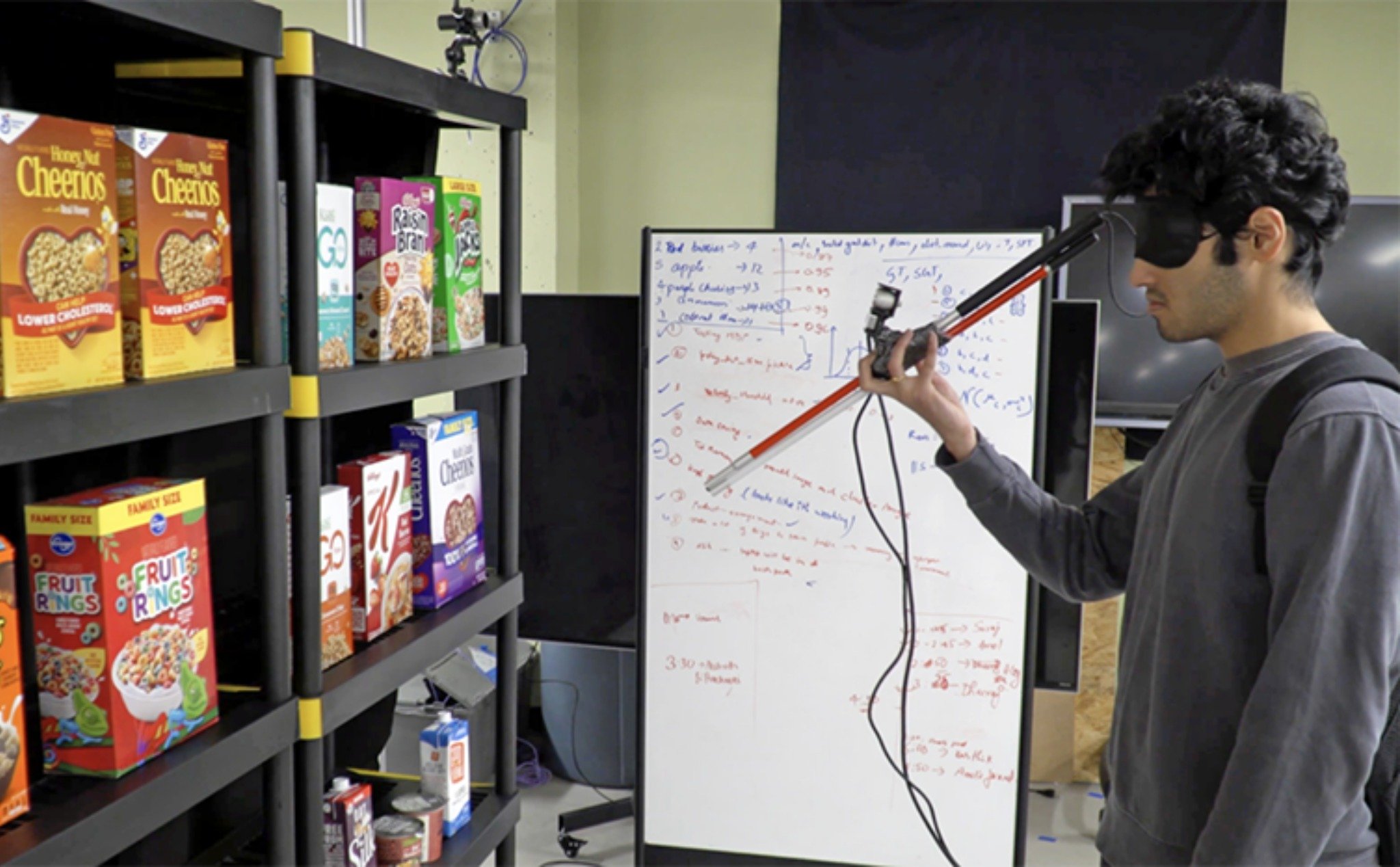 Smart cane combining camera and AI to assist visually impaired ...