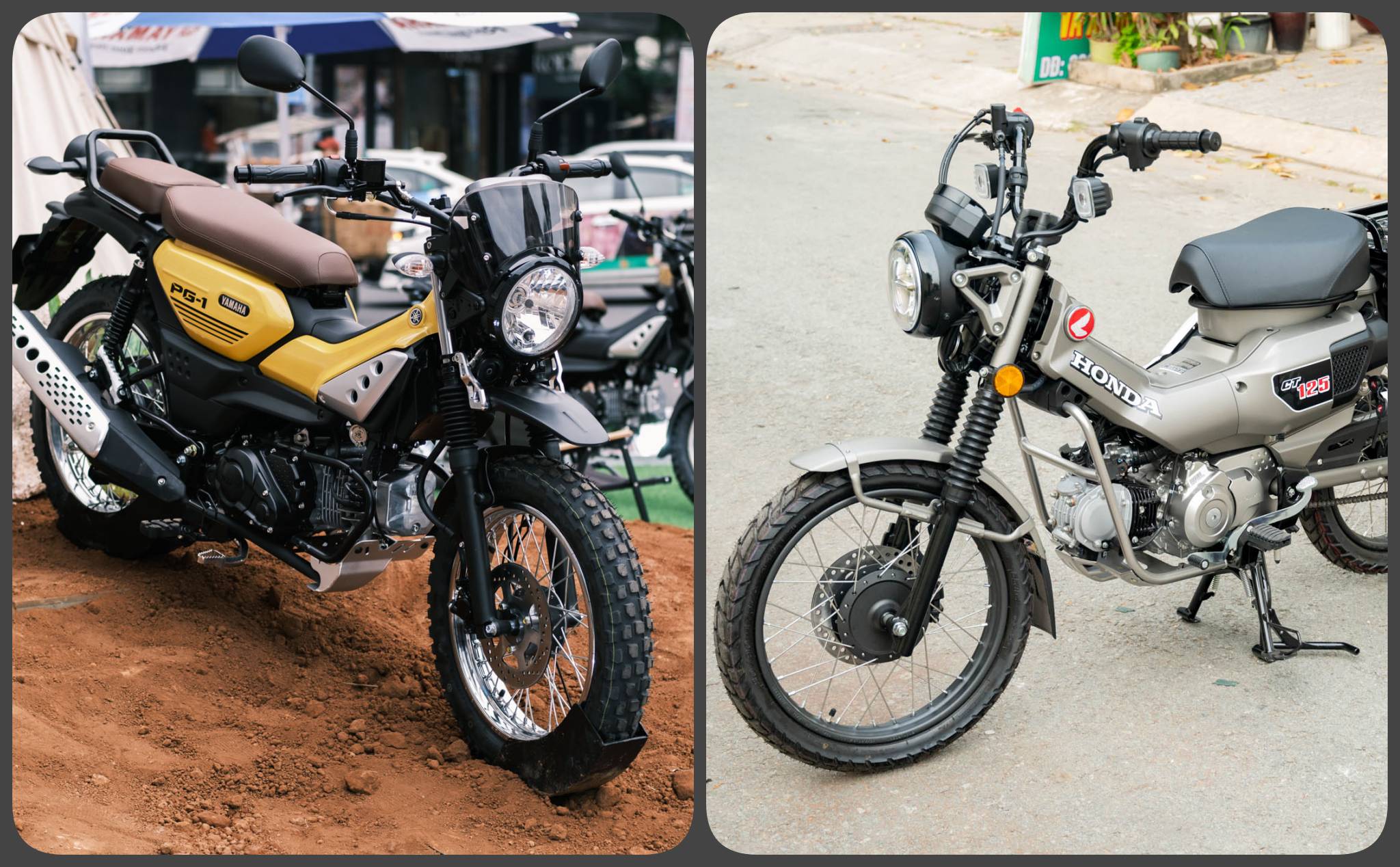 Comparing Yamaha PG-1 and Honda CT125: it would be more delightful if CT125 were sold officially.