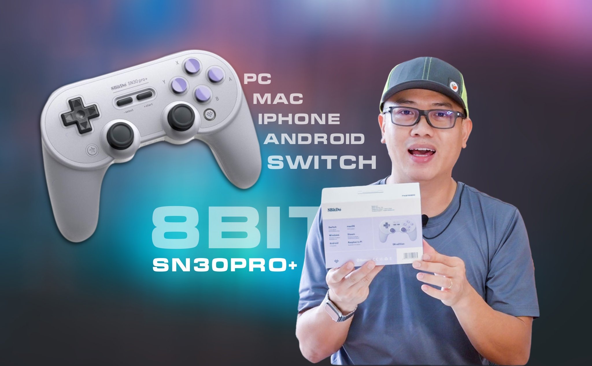 Trải nghiệm cầm nắm 8BitDo SN30Pro+ : Đối thủ lý tưởng cho game thủ trên Windows, macOS, Android ...