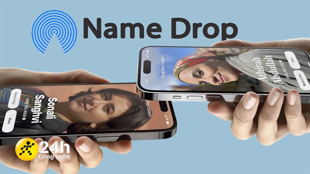 Guide on using NameDrop feature for quick information sharing on iPhone