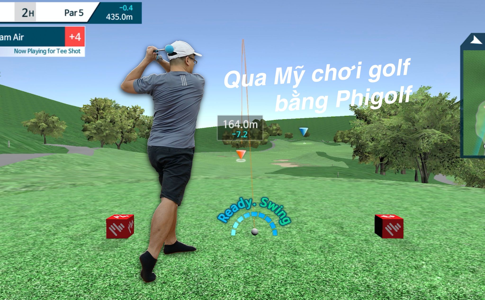 'Khám phá' những sân golf tuyệt vời trên khắp thế giới với bộ gậy Phigolf - trải nghiệm golf gần ...