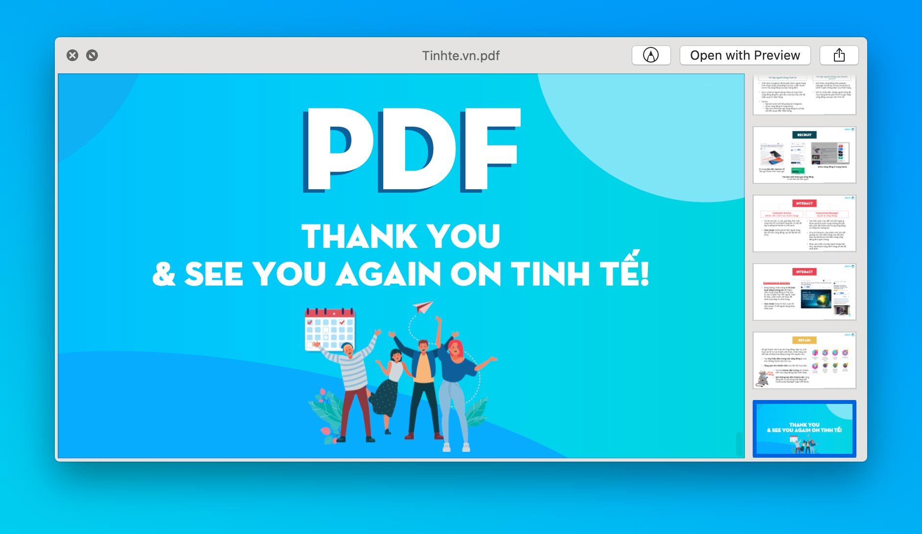 Công dụng của việc chuyển gửi tệp, trình chiếu dưới dạng PDF