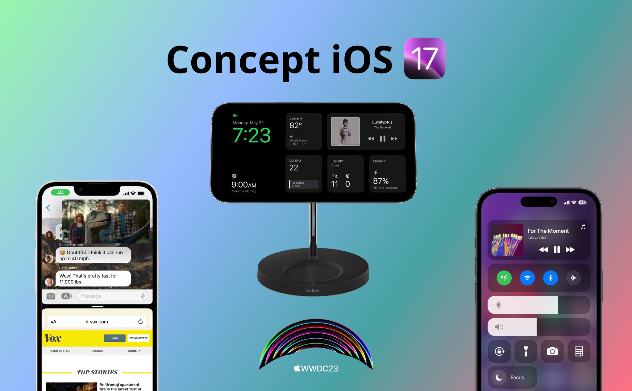 Exciting iOS 17 Concepts at WWDC23 - Which One's Your Favorite?