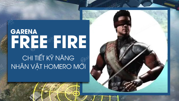 What makes the skills of the new Free Fire character, Homero, unique?