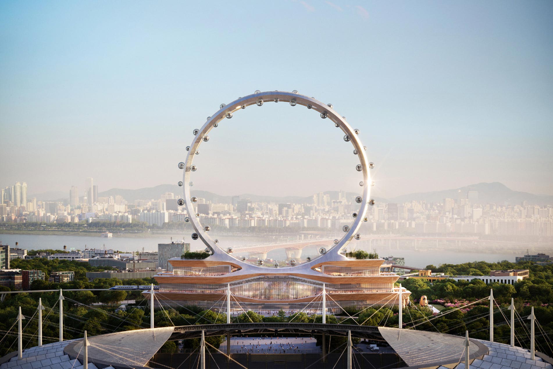 Sắp có đài quay khổng lồ tại Seoul, cao nhất thế giới