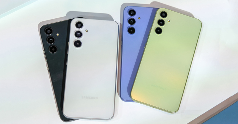 Sneak Peek at the High-End Metal Frame Design of Galaxy A55 Revealed