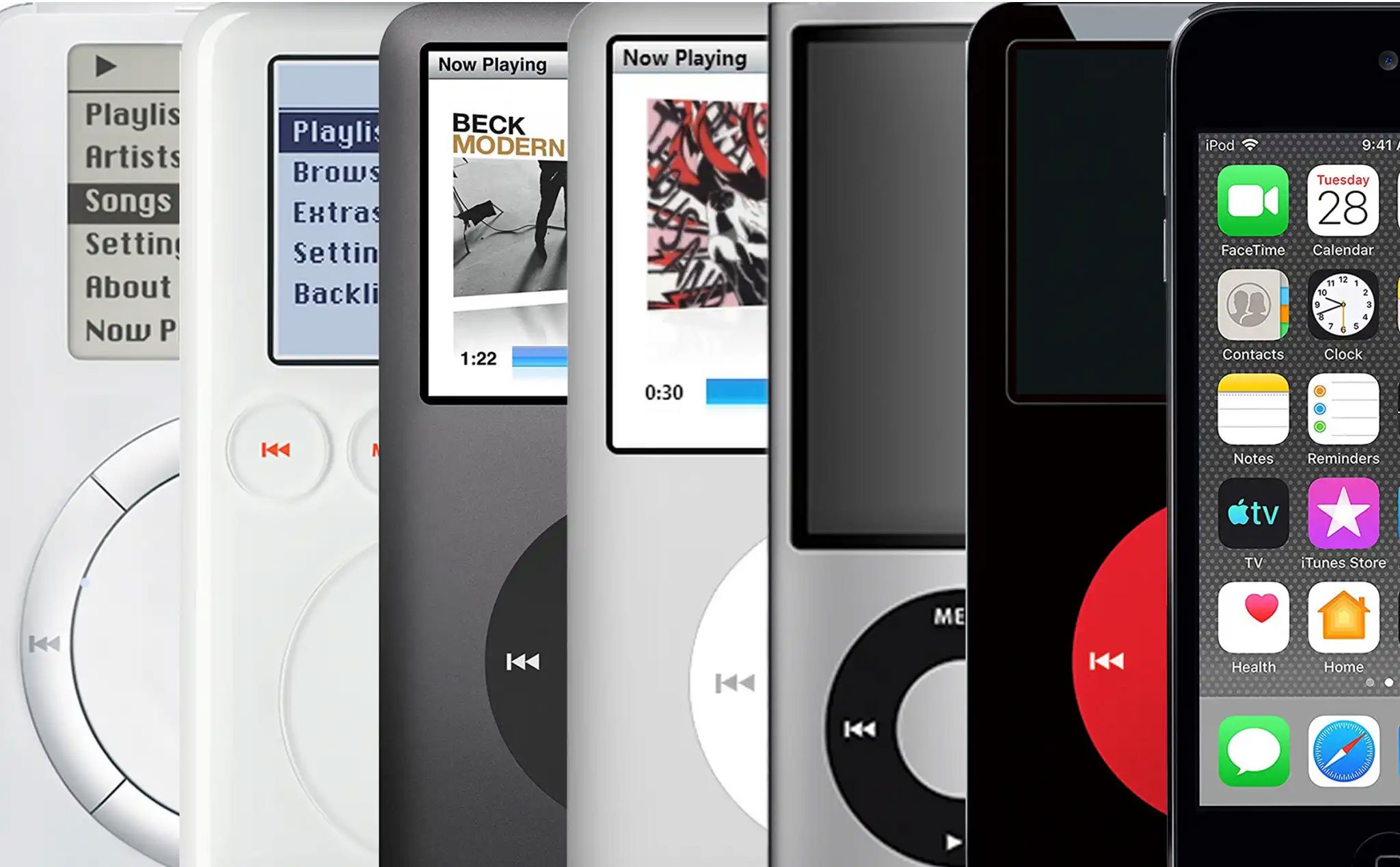 Tổng hợp các thế hệ iPod đầy ấn tượng từ Apple...