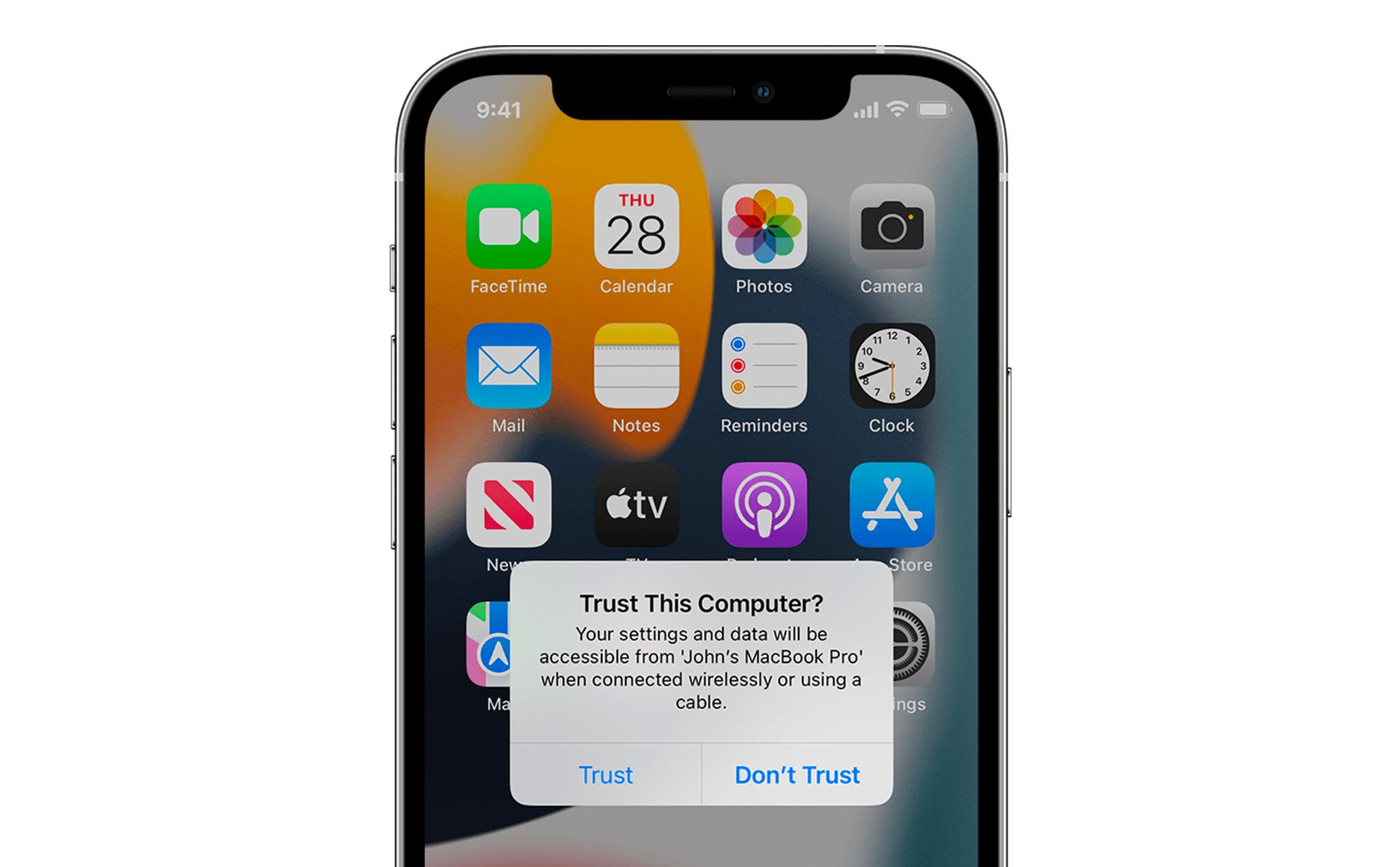 Hướng dẫn Tin tưởng máy tính (Trust This Computer) trên iPhone/iPad và ...
