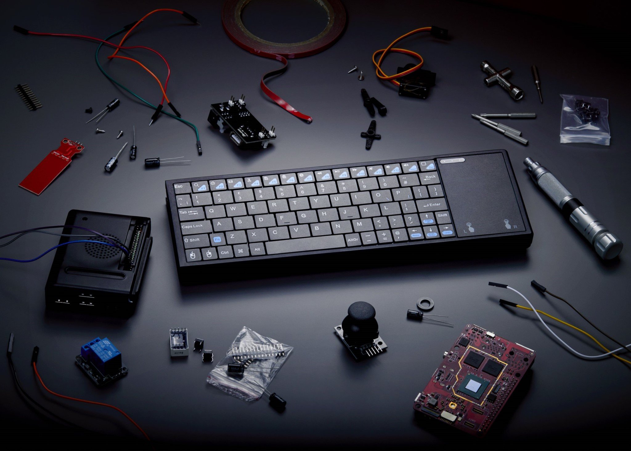 Pentaform AbacusBasic - Keyboard-Integrated Computer Priced at $150