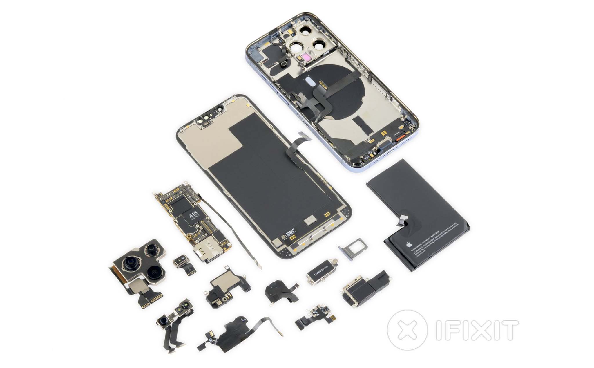 iFixit khám phá bí mật bên trong iPhone 13 Pro | Bởi Mikeknowsme
