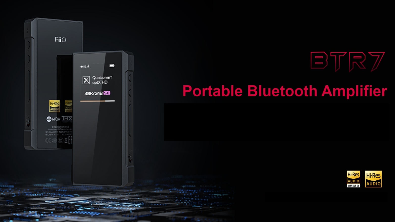 FiiO BTR7: có màn hình 1.3-inch, Dual DAC, Dual Amplifier, giá chỉ $199