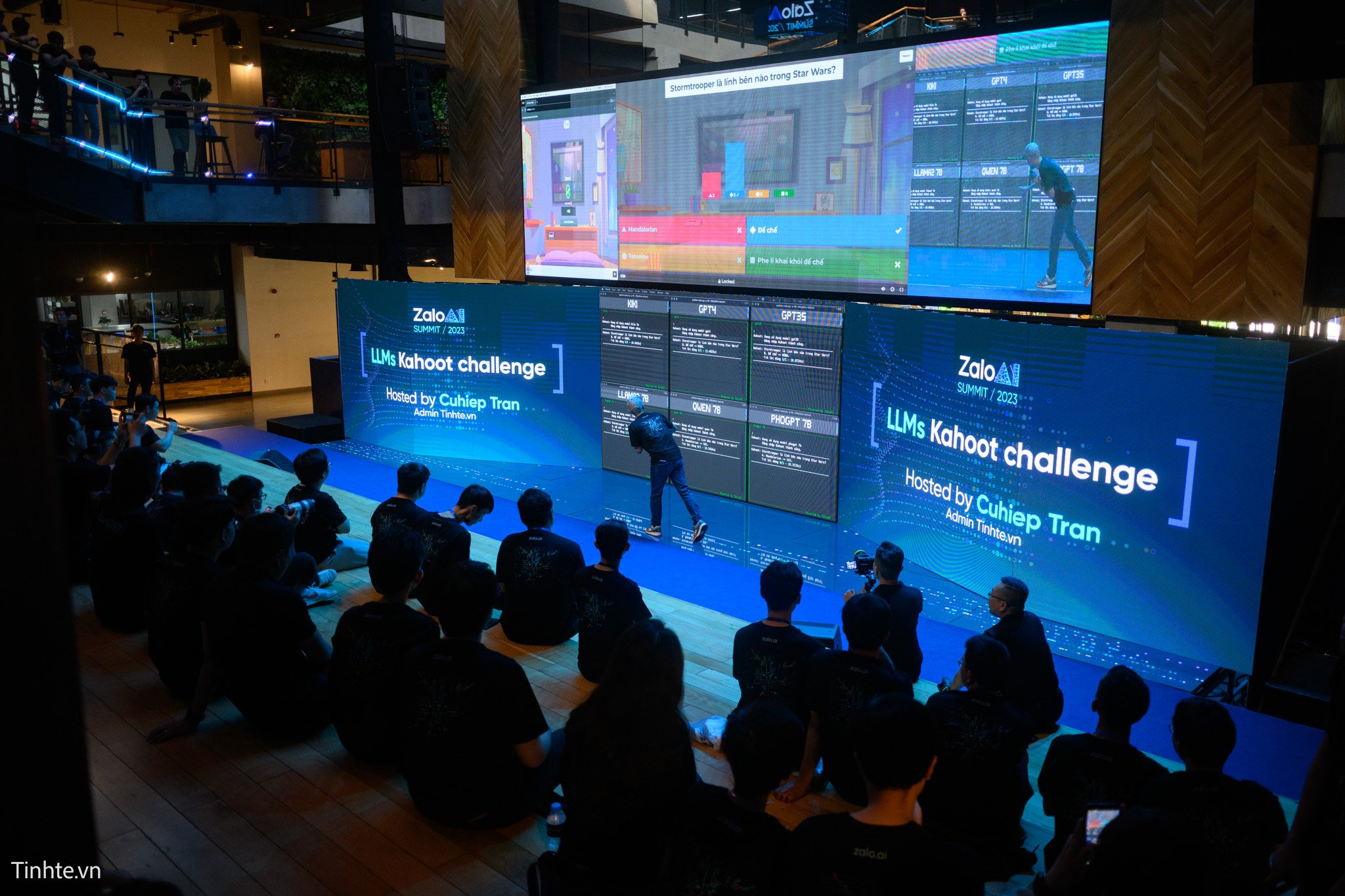 Zalo's LLM debuts with an engaging Kahoot game from Mytour