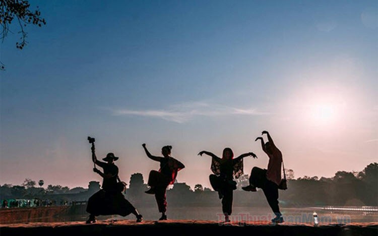 Beautiful group photoshoot of four people