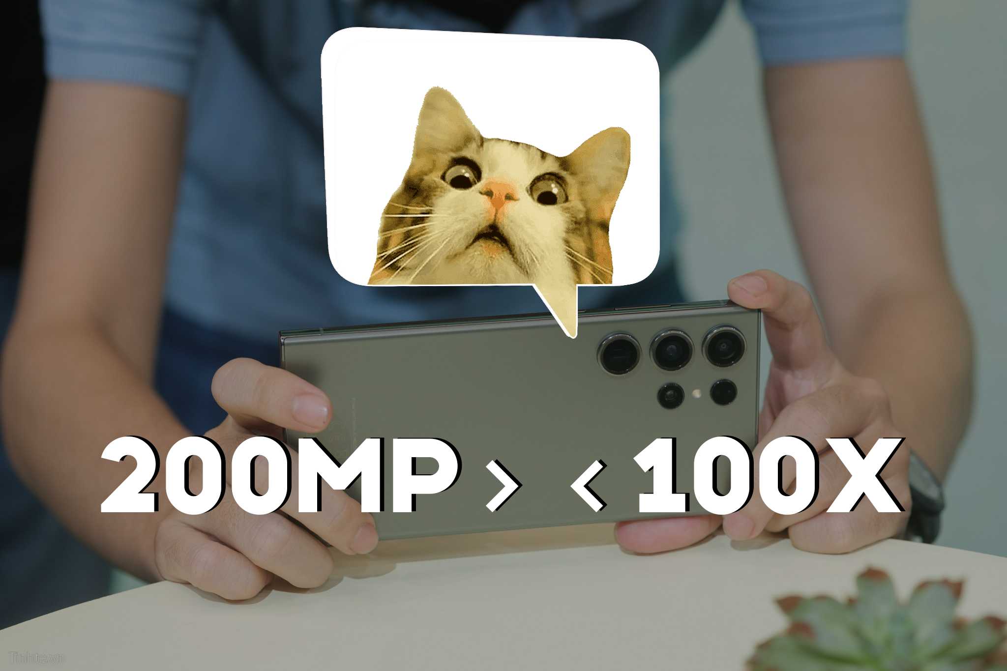 Is the 200MP on the Galaxy S23 Ultra better when cropped than a 100x zoom?