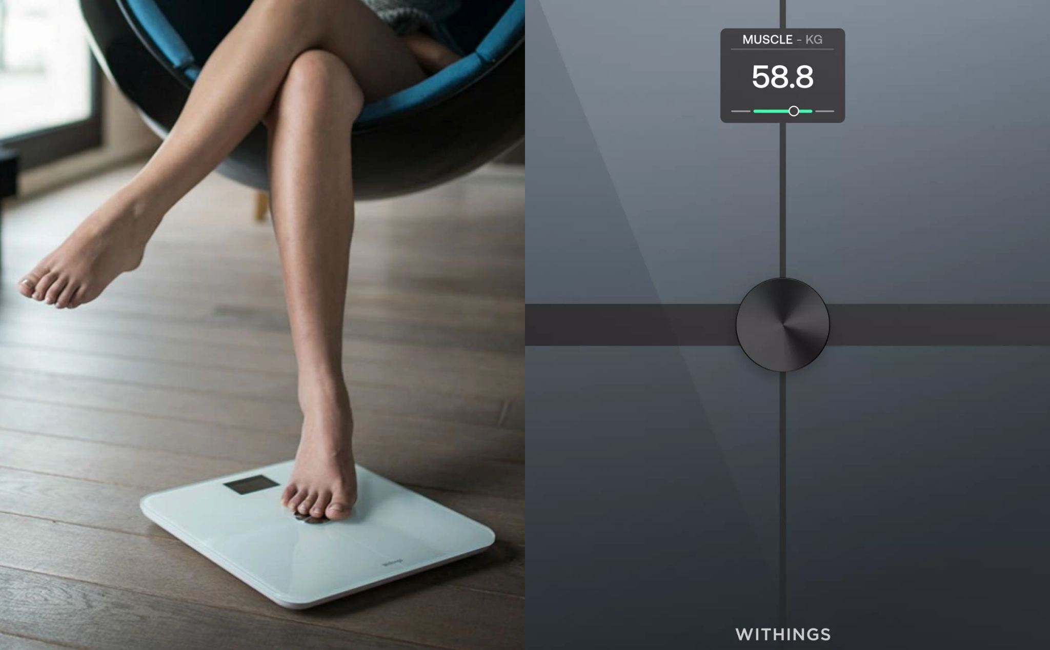 Withings unveils a smart scale with the capability to...conceal weight when standing on the scale