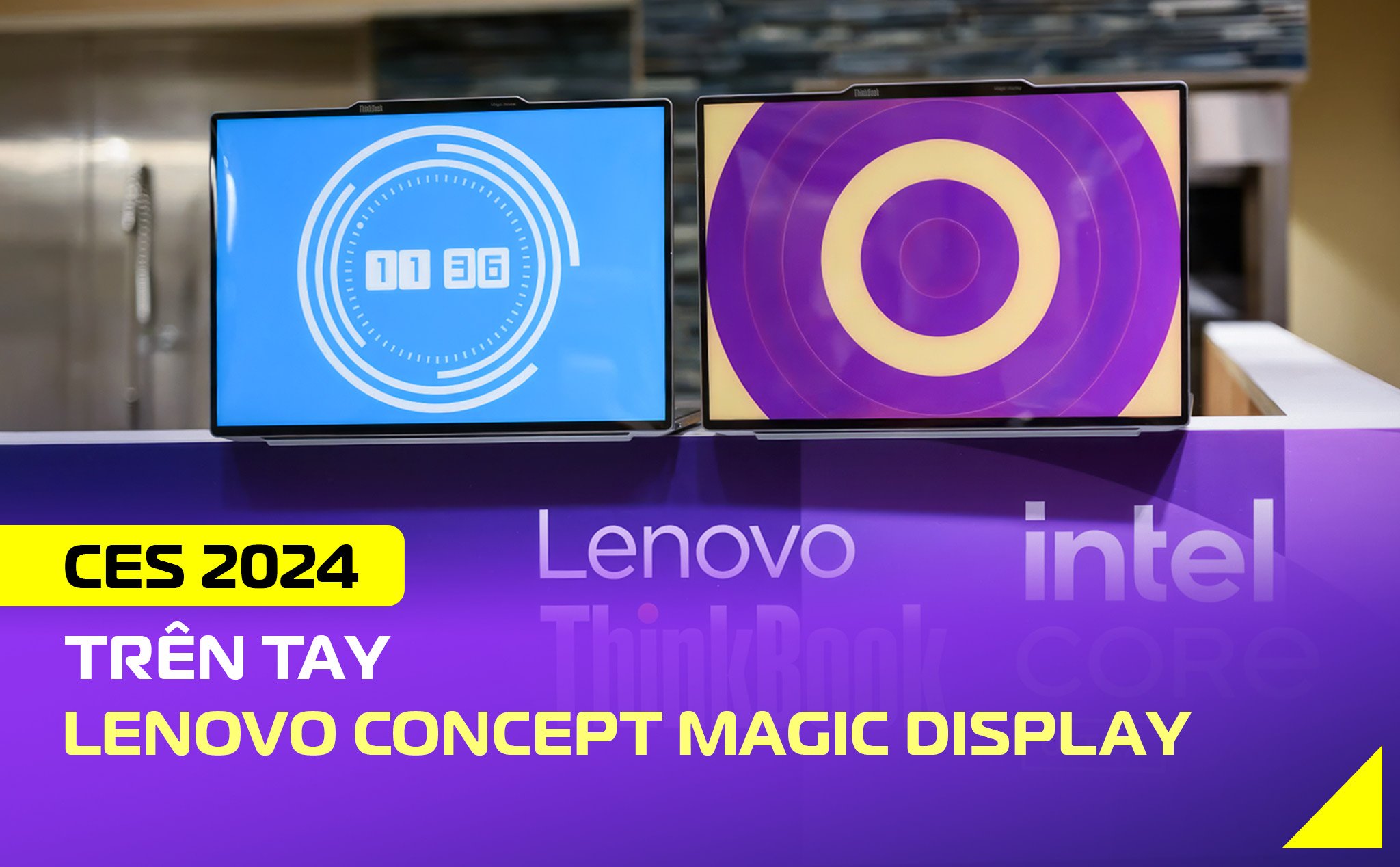 Trên tay Lenovo Concept Magic Display - Thêm màn hình E-ink Prism ở ...