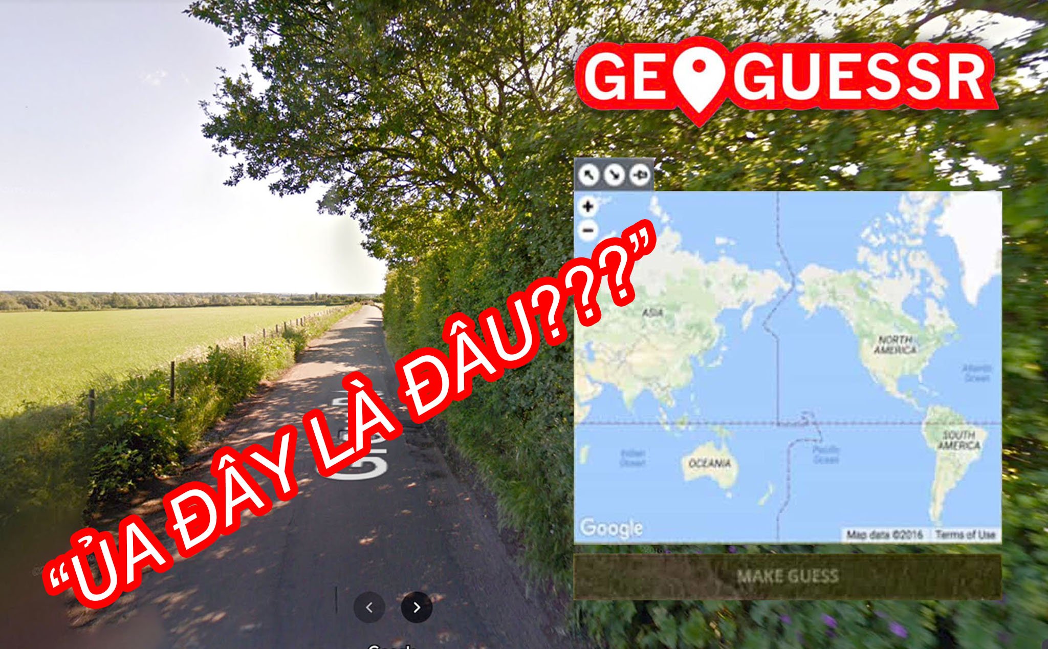 Mời các bạn tham gia trò chơi Geoguessr: Khám phá vùng đất qua màn hình ...