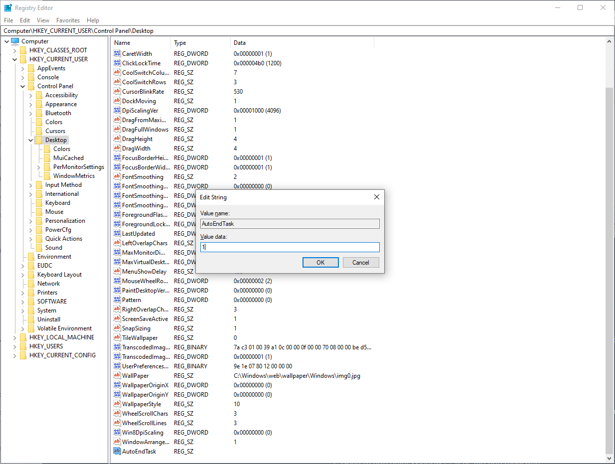 Bí quyết loại bỏ thông báo “Shut down anyway” trên Windows