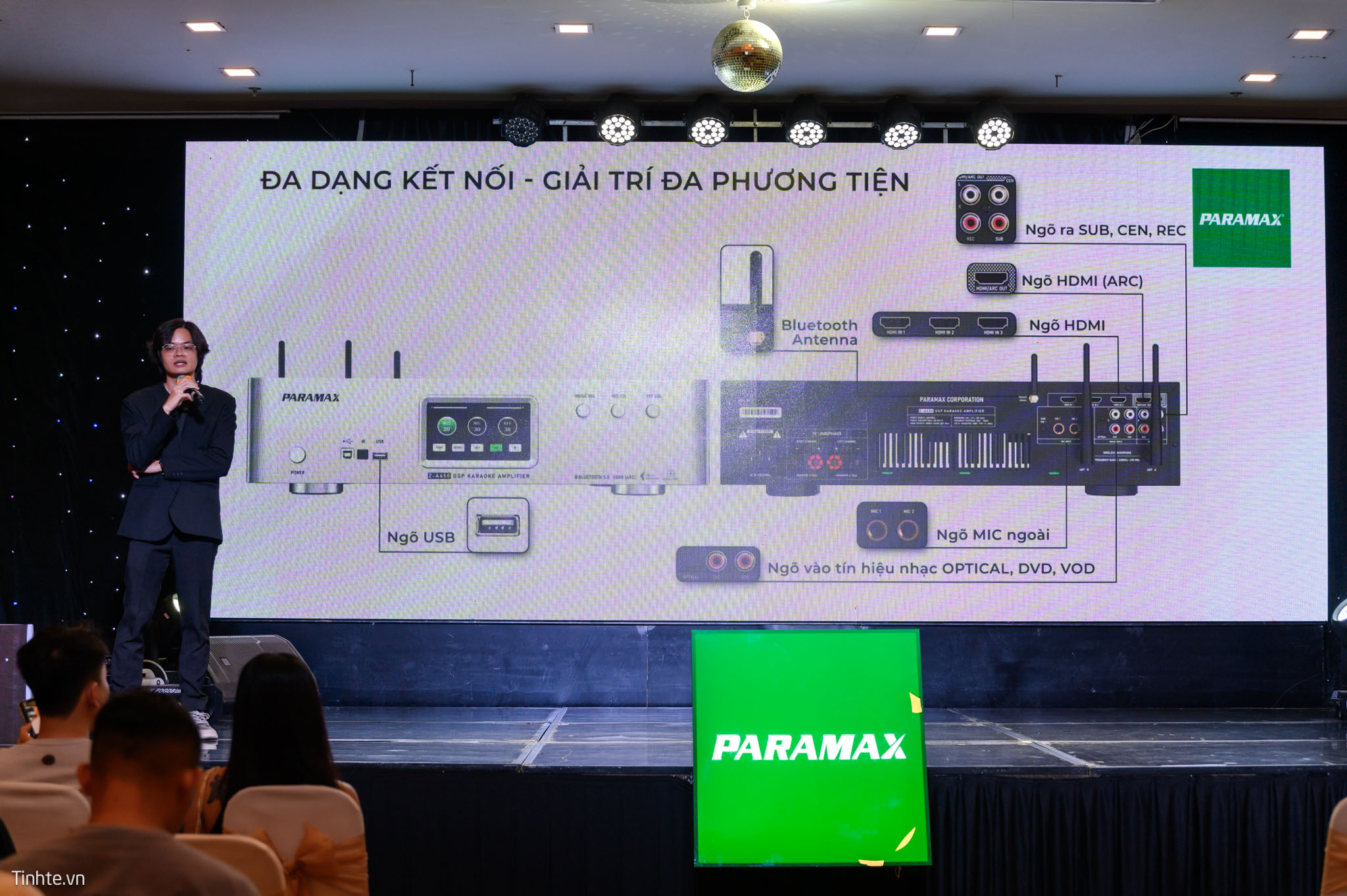 PARAMAX giới thiệu Amply tích hợp vang số Z-A450 và loa đứng Hi-Fi EURO ...