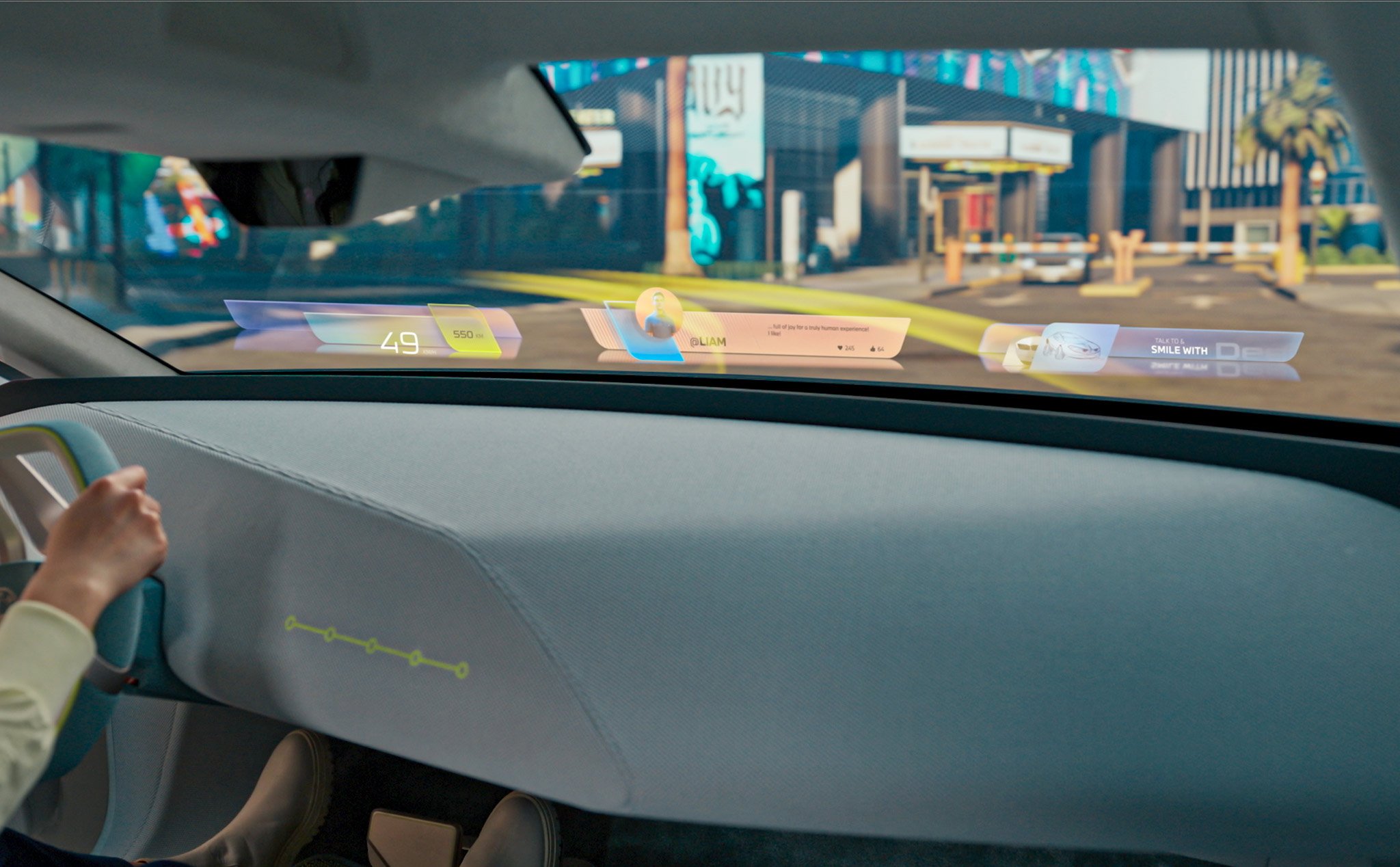 BMW Panoramic Vision: Công nghệ màn hình HUD rộng trên xe BMW từ năm 2025