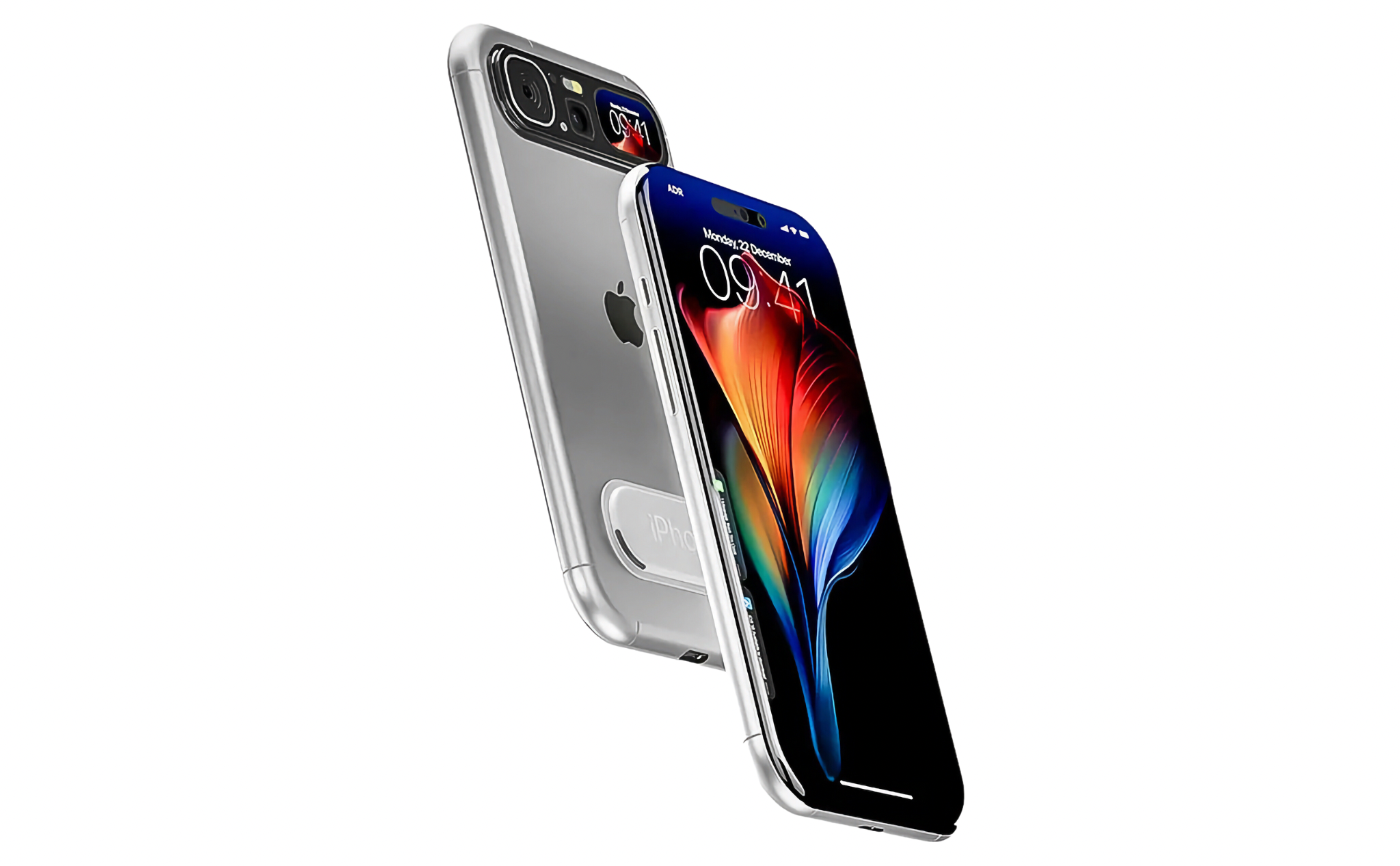 Dừng chân một lát để chiêm ngưỡng ý tưởng iPhone 2 màn hình độc đáo này!
