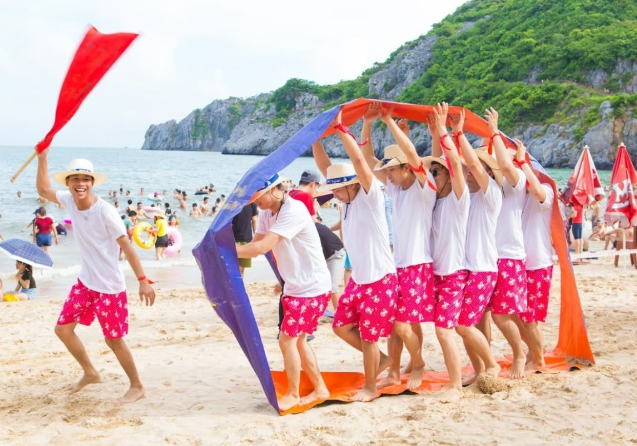 “Exciting Beach Team Building Games” - Vntrip.vn