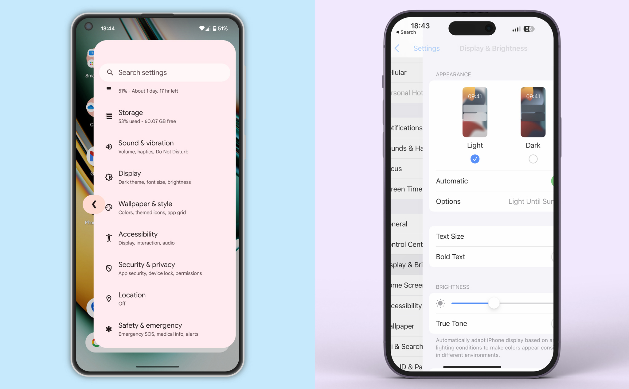 Đánh giá tốc độ back trên Android 14 so với iOS