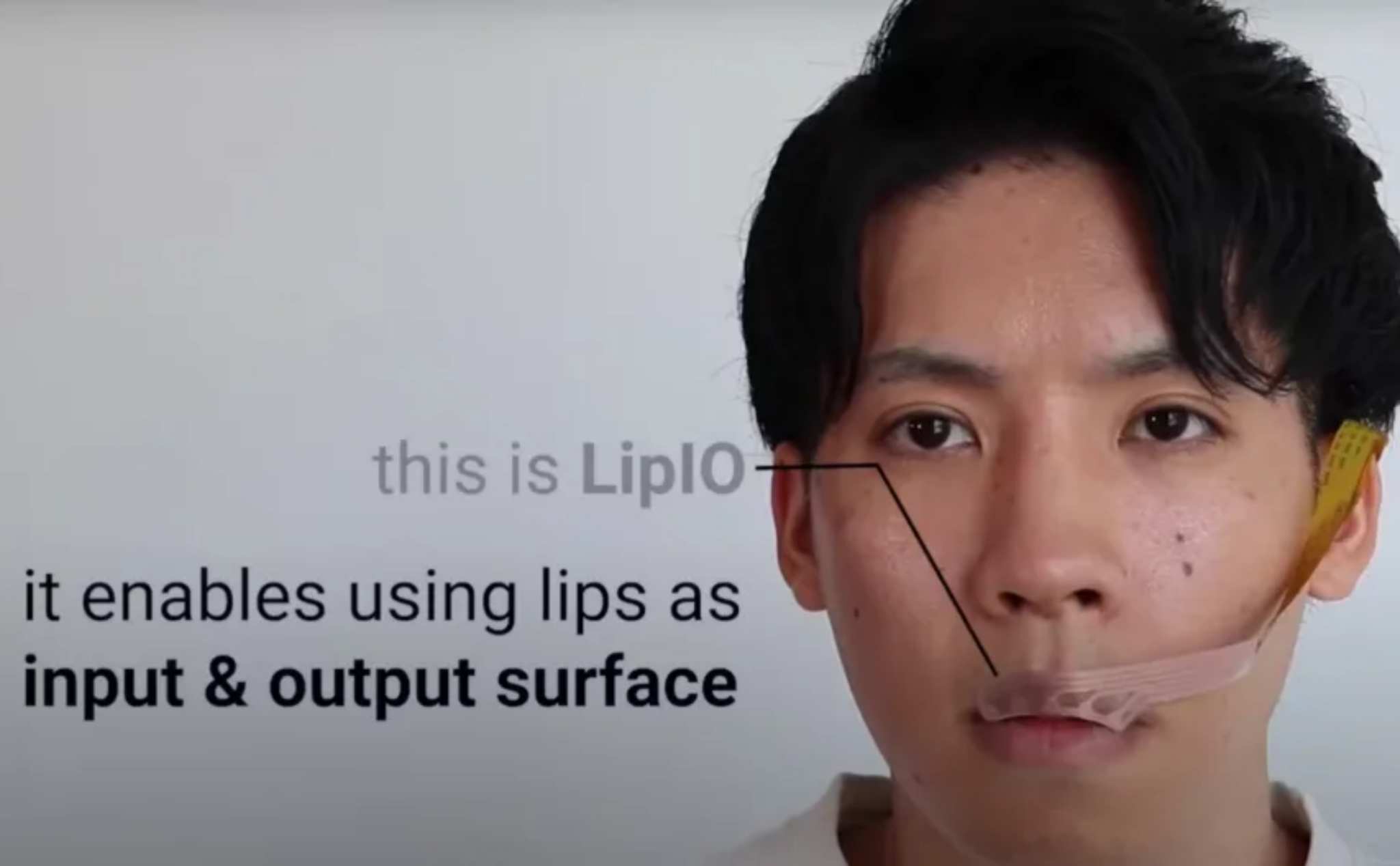 LipIO: Sử dụng lưỡi và môi để điều khiển thiết bị, phù hợp cho người ...