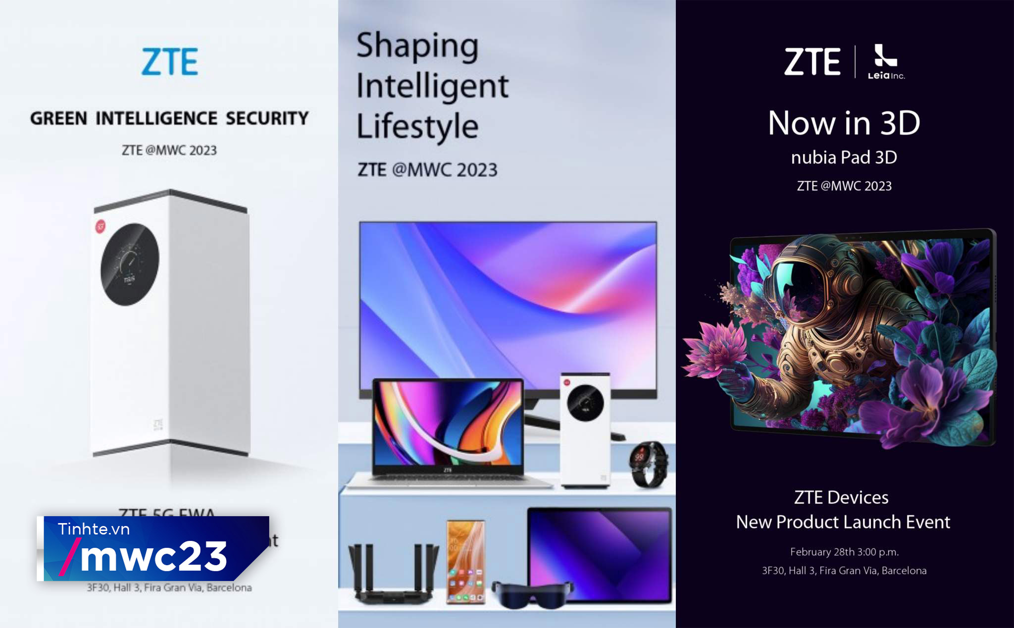 MWC 2023: Dòng Kính Thực Tế Ảo Nubia Neovision Glass và Pad 3D Sẽ Gây Sốt