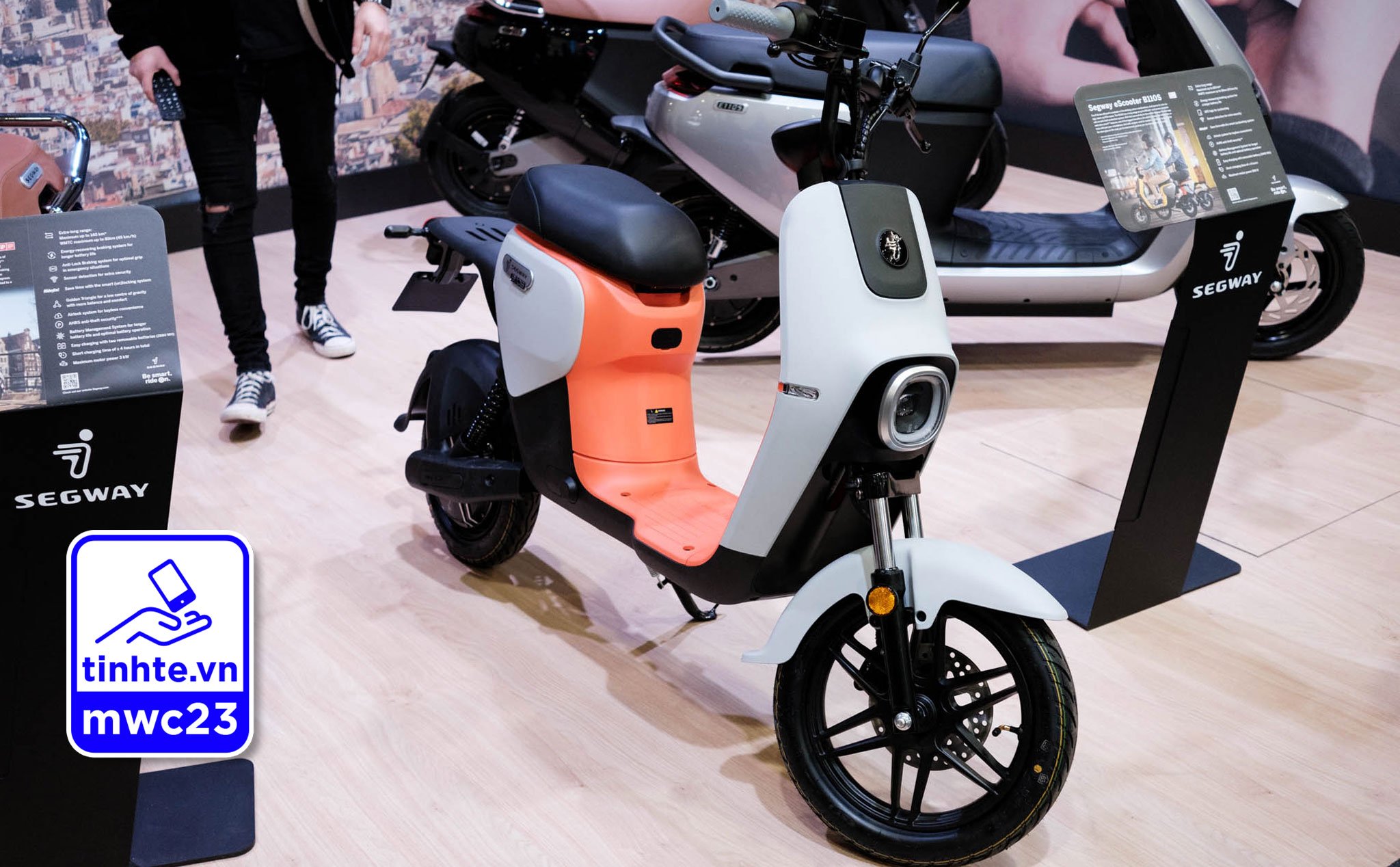 MWC 2023: Trải nghiệm Segway B110S - chiếc xe điện đáng yêu và thông ...